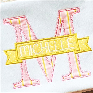 Freya Font Embroidery Machine Design