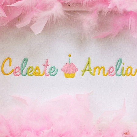 Celeste Font Set Embroidery Machine Design