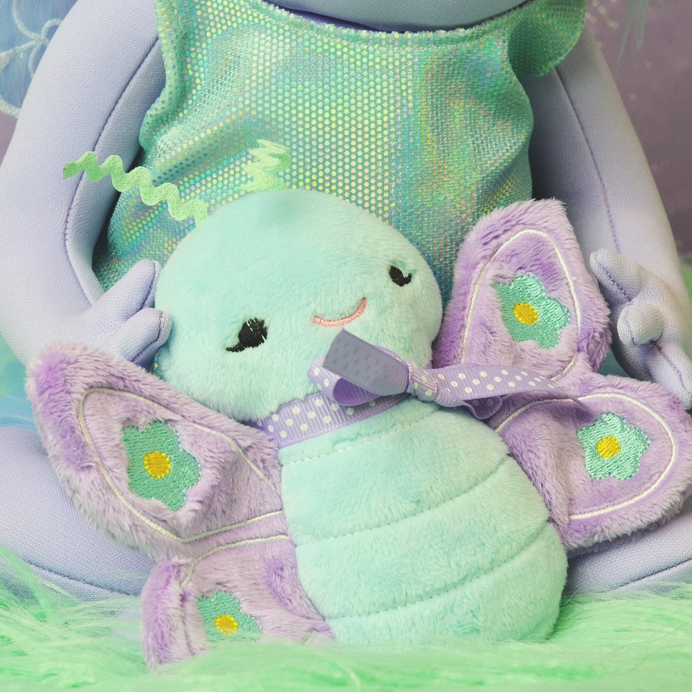 In the Hoop Posable Willow Fairy Baby Doll Embroidery Machine Design