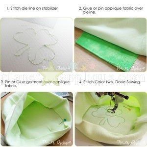 Reverse Applique Set 2 Embroidery Machine Design