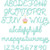 Celeste Font Set Embroidery Machine Design