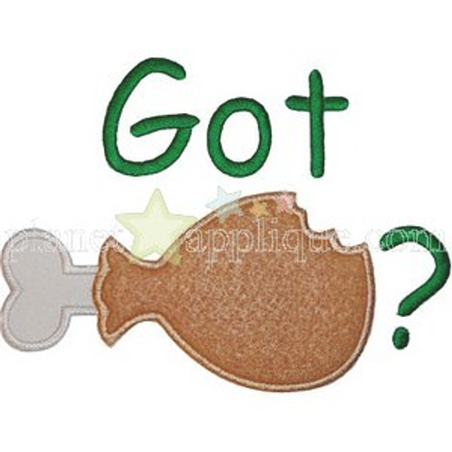 Got Turkey Applique Embroidery Machine Design