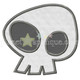 Wacky Skull Applique Embroidery Machine Design