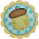 Fall Acorns Applique Embroidery Machine Design