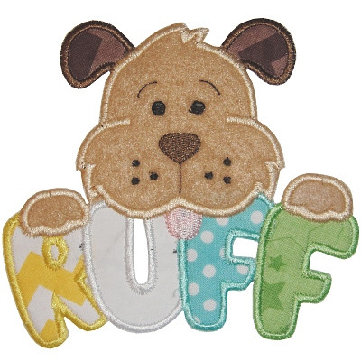 Ruff Applique Embroidery Machine Design