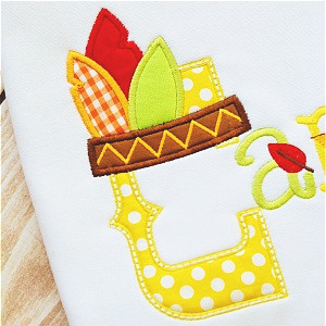 Indian Alpha Embroidery Machine Design