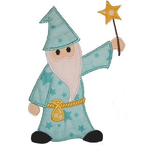 Merlin Applique Embroidery Machine Design