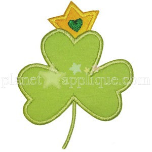Irish Princess Applique Embroidery Machine Design