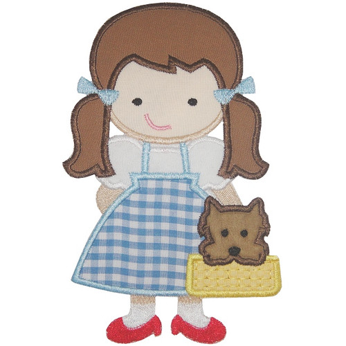 Dorothy Applique Embroidery Machine Design