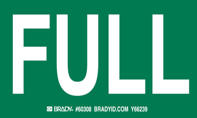 60308 - 5" x 3" Brady Label