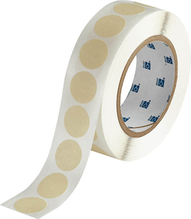 LMC-1000 - 1" x Brady Label (Beige) (Pack of 1000 Each)