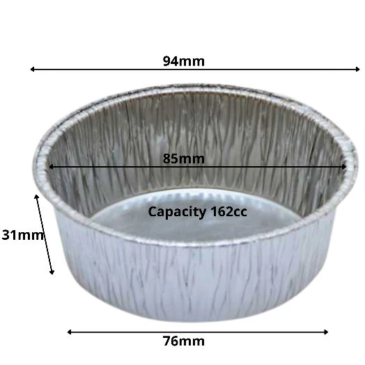 Round alliminuim foils | 94mm round foils | 3103PL FOILS