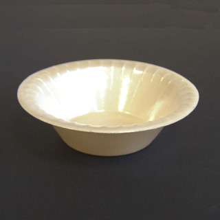 17cm Laminated Vanilla Polysterene bowl | Party bowl