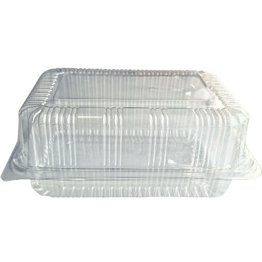 Large hinged bakery container | Cake container hinged | Cake Packaging ...