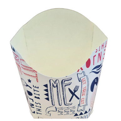 chip scoop | cardboard scoop | chip cone from starlight packaging