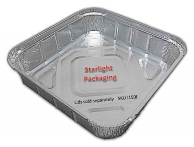 Case x 200 - 9"x 9"x 2" ( 225 x 225 x 50mm ) Deep Square Foil ...