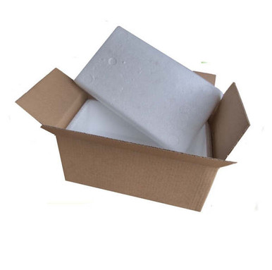 1.5klo Polystyrene Box & corrugated outer ( 20 boxes) - Starlight Packaging