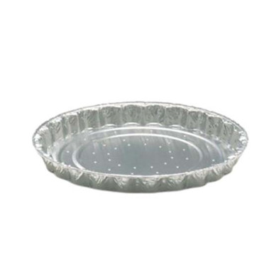 8" Lanced Round Fluted foil flan cases | Box of 750 | 204 diameter x ...