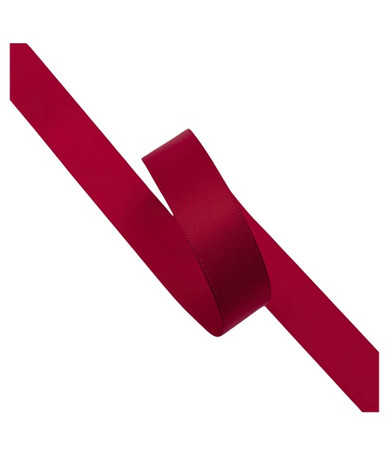 Silky & Shiny Double Sided Red Claret Satin is the luxury ribbon ...