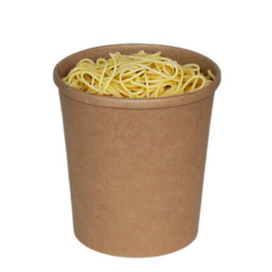 Cardboard 32oz kraft Heavy Duty Soup Containers | 32oz Insulated ...