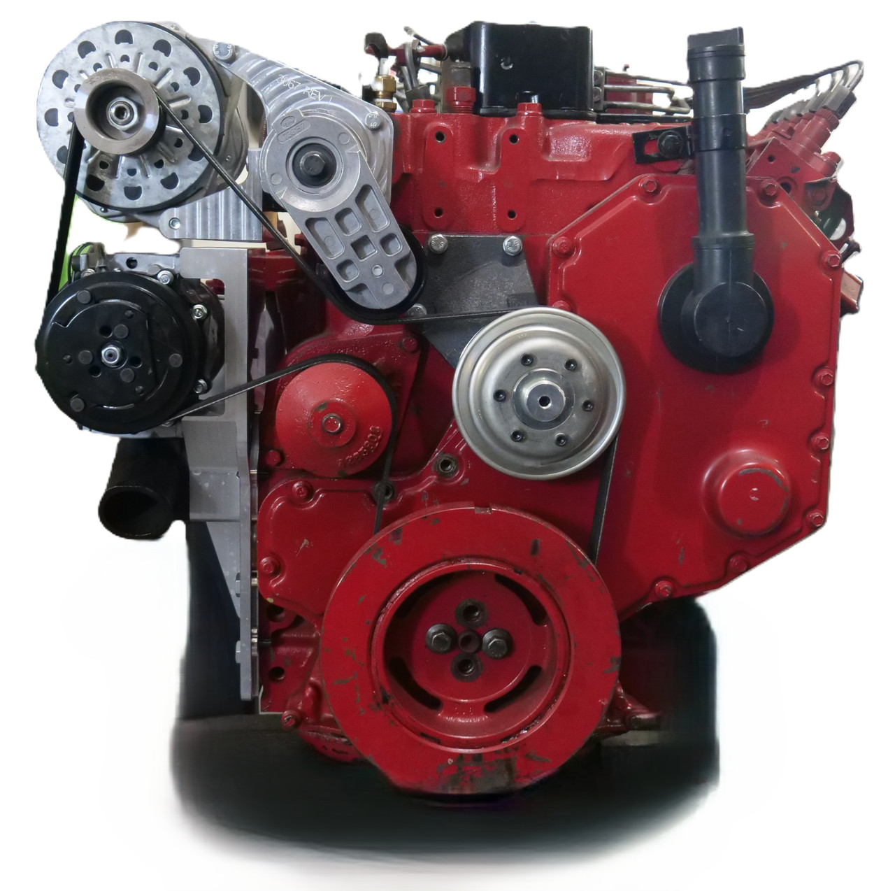 High Mount A/C Kit: Cummins® 12-Valve using GM® Alternator