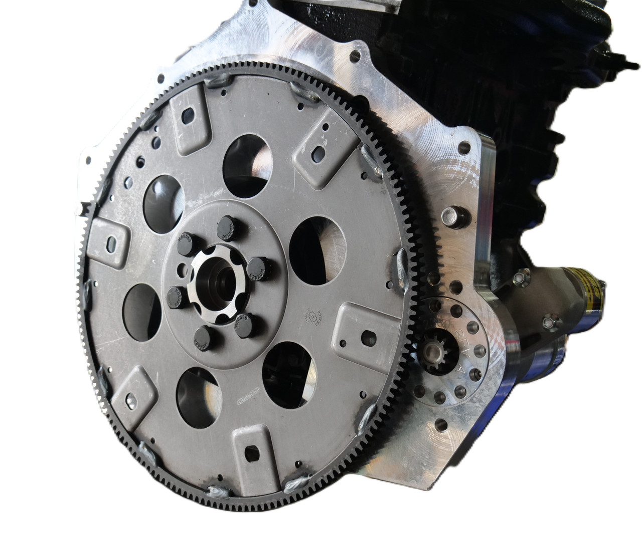 Adapter Plate Kit: VW® TDI® AHU & ALH to Chevy® Pre-LS Auto Trans