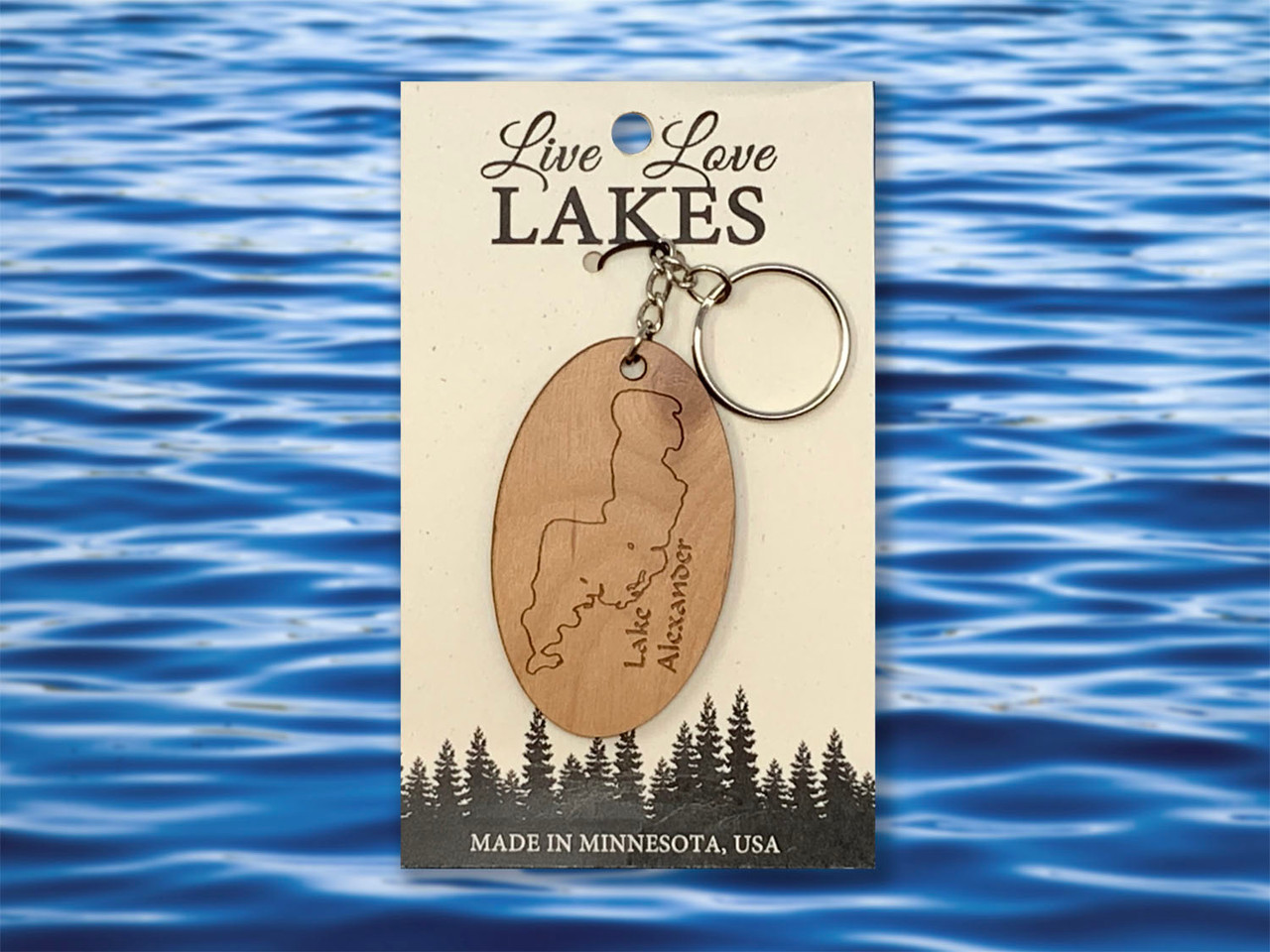Minnesota Lake Keychain: Morrison County