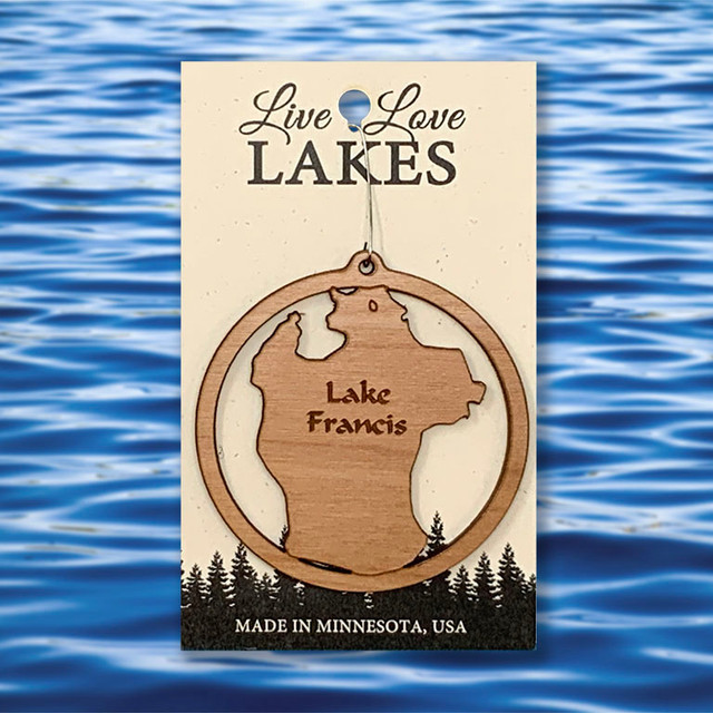 Minnesota Lake Keychain