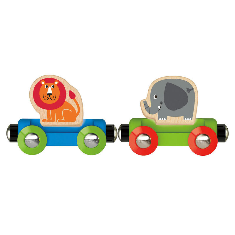 Hape Jungle Journey Train 6 pieces E3807 | Discount Toy Co