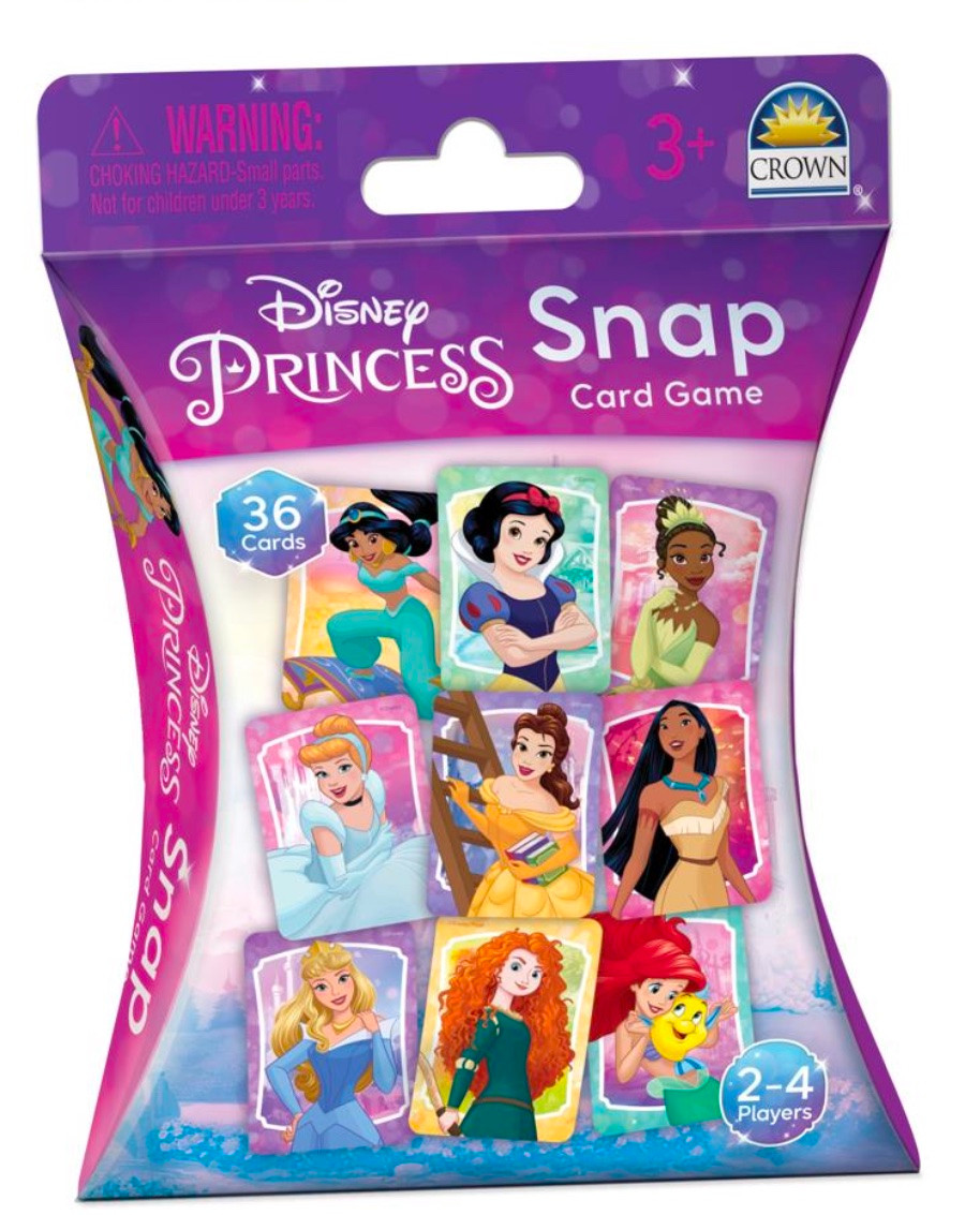 Disney Princess Snap Card Game | Petit Enfant