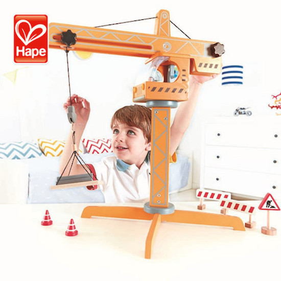 Hape Crane Lift | Petit Enfant