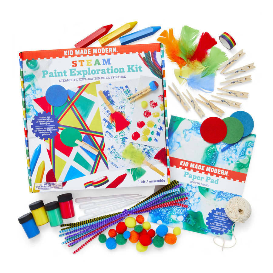 Kid Made Modern - STEAM- Paint Exploration kit