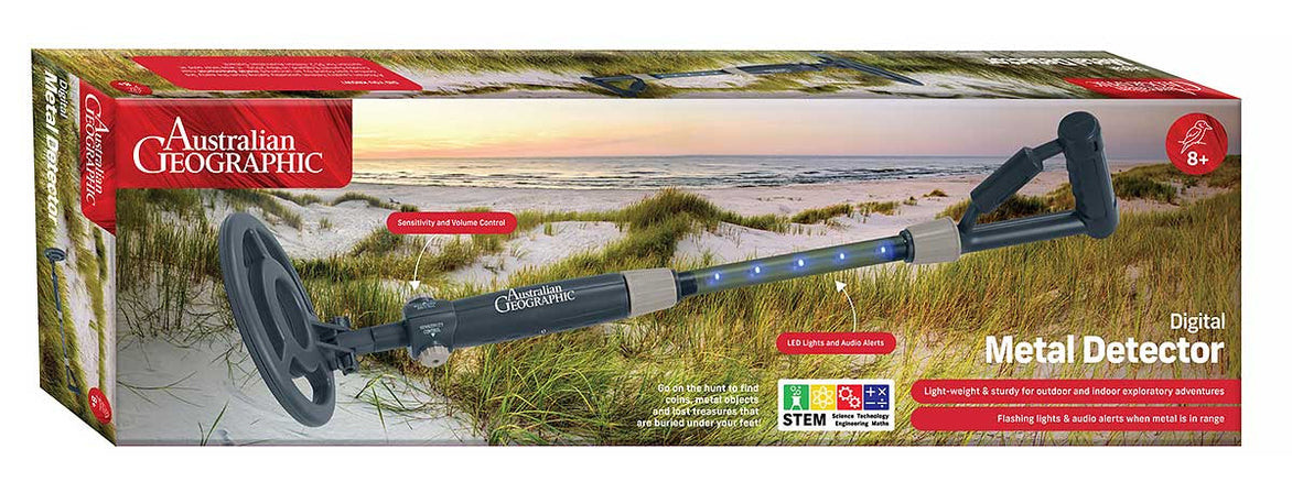 Australian Geographic - Digital Metal Detector | Discount Toy Co