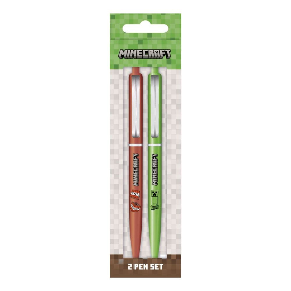 Minecraft - Creeper 2 Pen Set | Petit Enfant