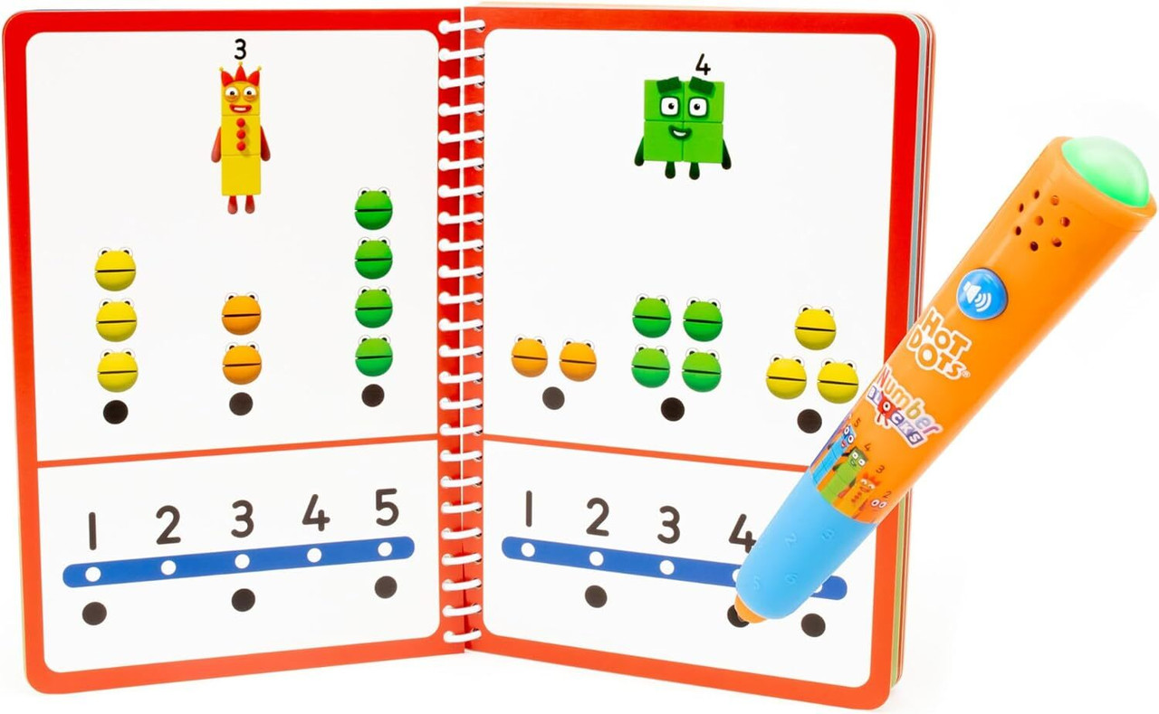 Hand2Mind - Educational Insights - Hot Dots Numberblocks 1-10 Activity ...
