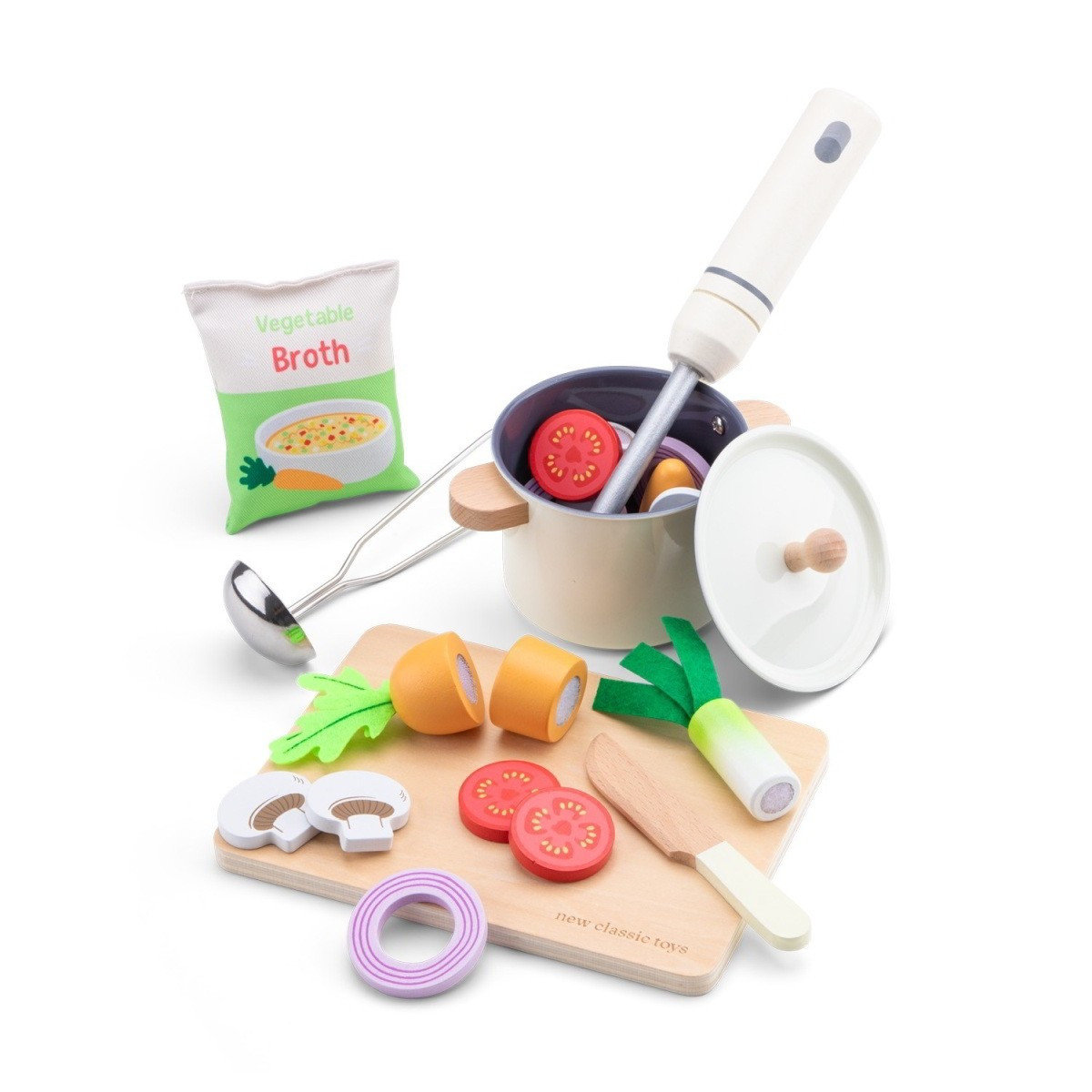 New Classic Toys - Soup Making Set | Petit Enfant
