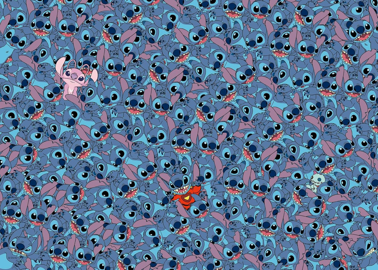 Ravensburger 1000pc - Disney Stitch Challenge Puzzle
