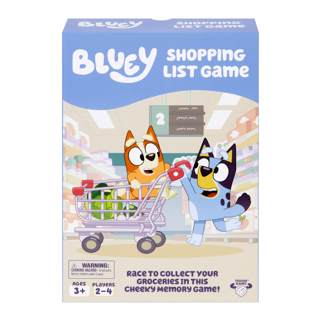 Bluey - Shopping List Game