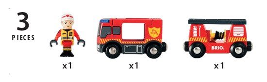 Brio - Emergency Fire Engine | Discount Toy Co