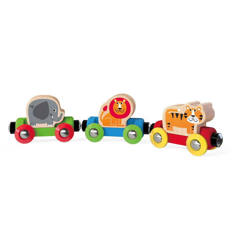 Hape Jungle Journey Train 6 pieces E3807 | Discount Toy Co
