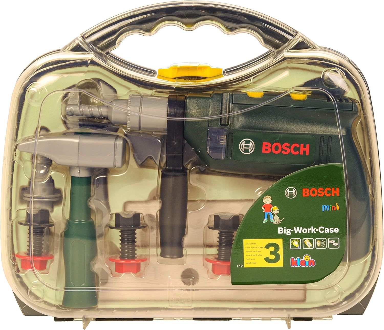 Bosch Mini - Tool Case with Hammer Drill | Discount Toy Co