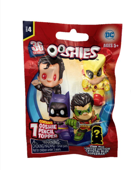 DC Comics - OOSHIES Pencil Topper Blind Bag (Series 4) | Discount Toy Co