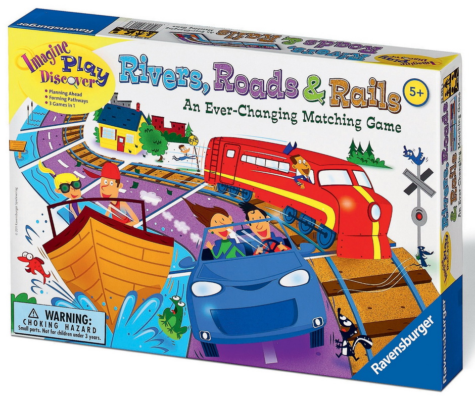 Ravensburger - Rivers Roads & Rails Game