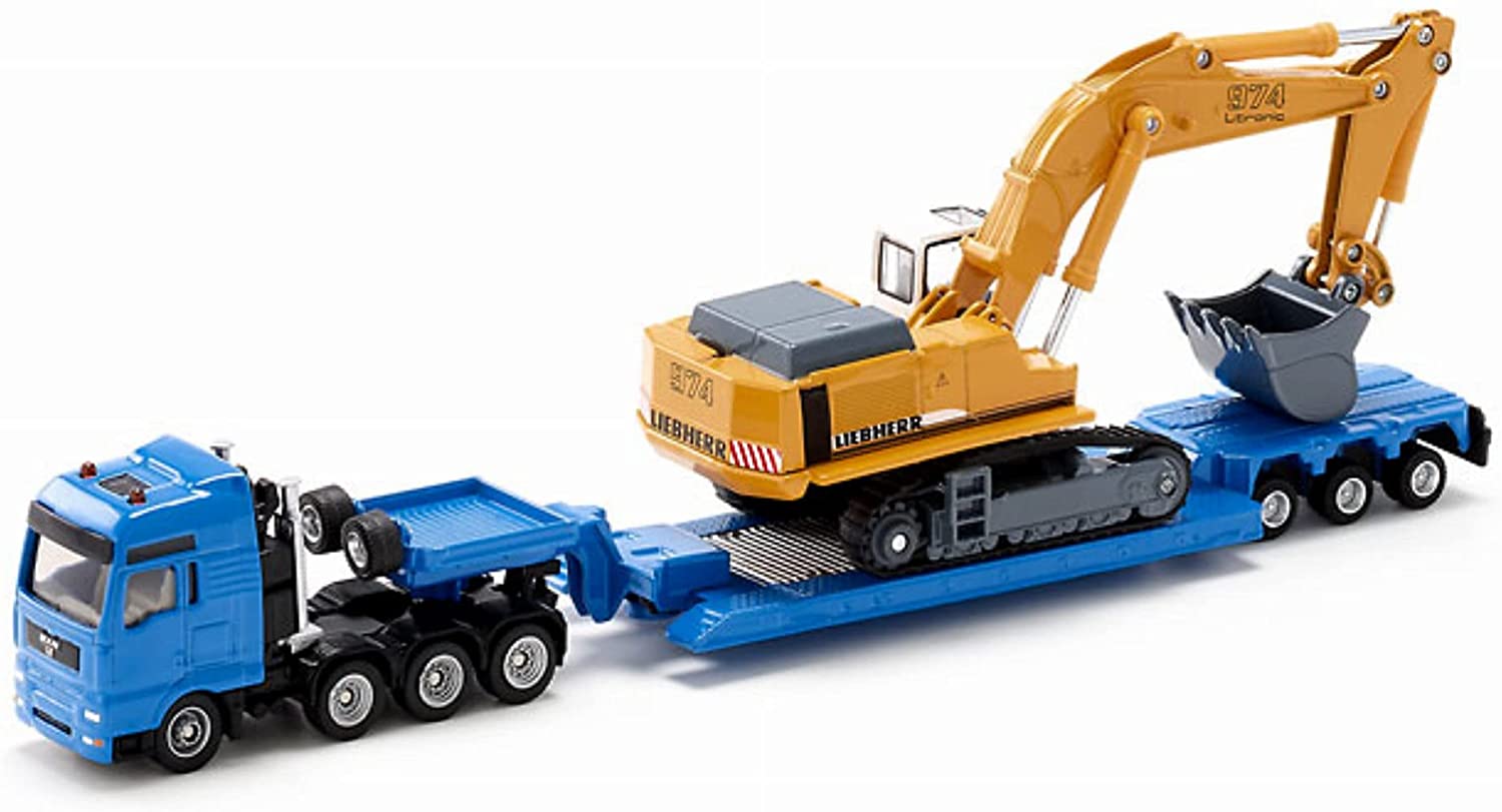 Siku - Heavy Haulage Transporter with Flat Bed Trailer 1847 | Discount ...