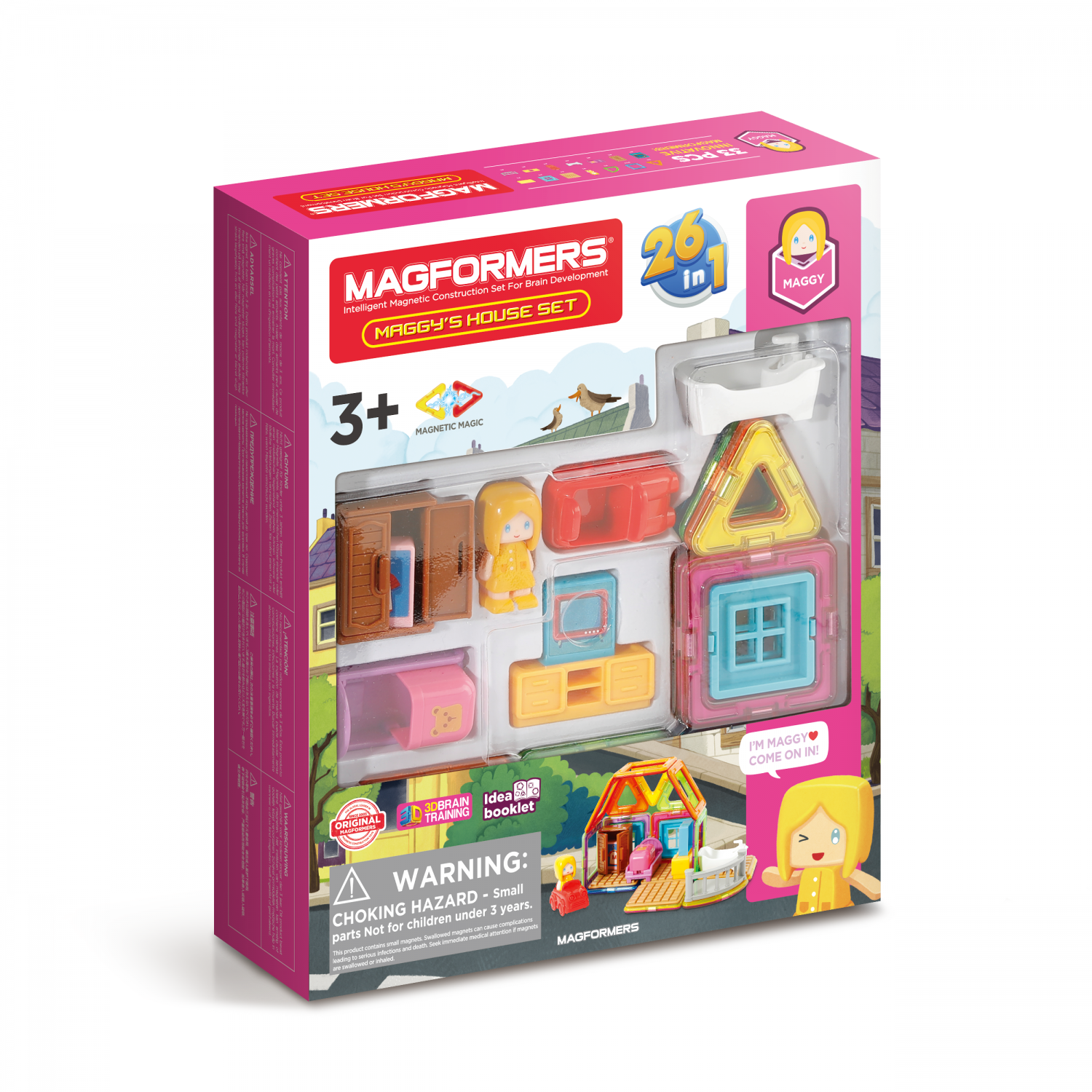 Magformers - Maggy’s House Set | 705009 | Discount Toy Co.