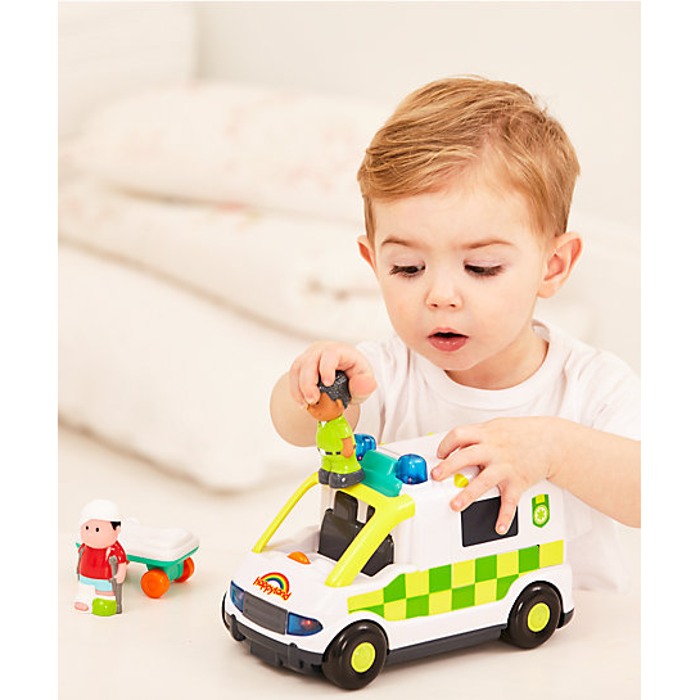 ELC - Happyland Lights And Sounds Ambulance | Discount Toy Co