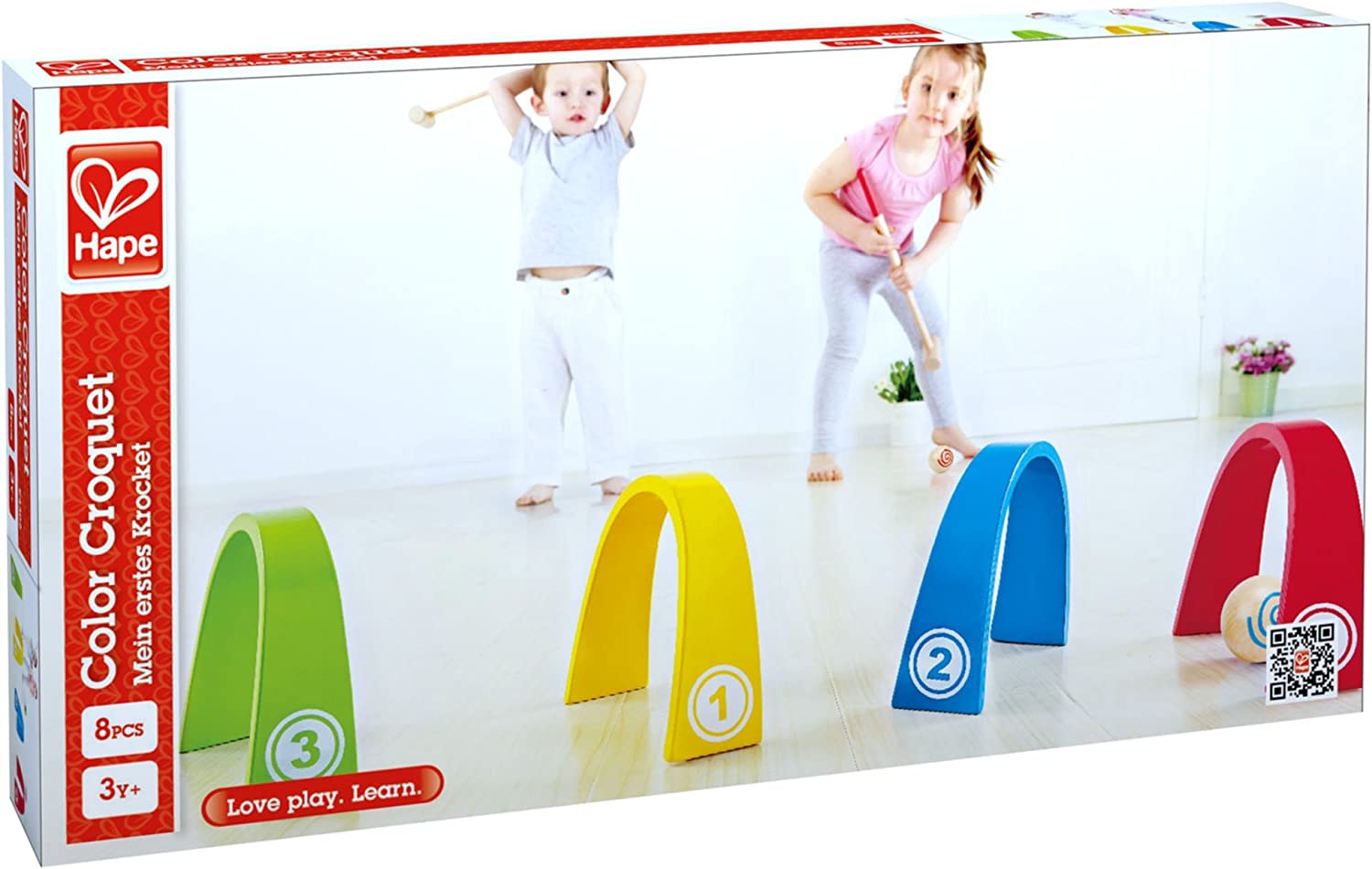 Hape - Colour Croquet| Discount Toy Co. | Discount Toy Co