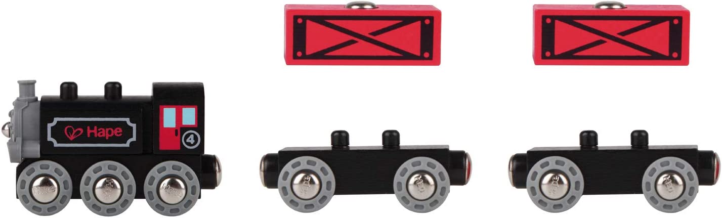 Hape Rail - Steam-Era Freight Train 3717