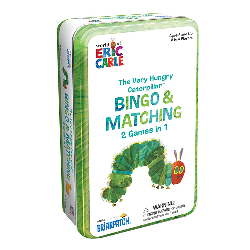 The Very Hungry Caterpillar Bingo & Matching Tin Game