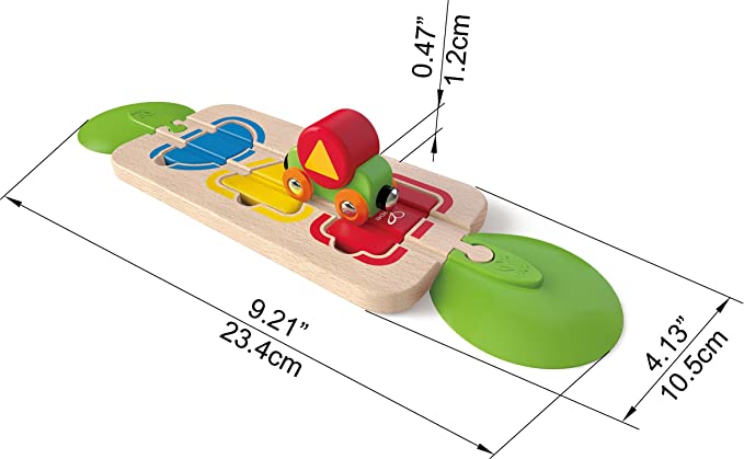 Hape Rail - Color & Shape Sorting Track